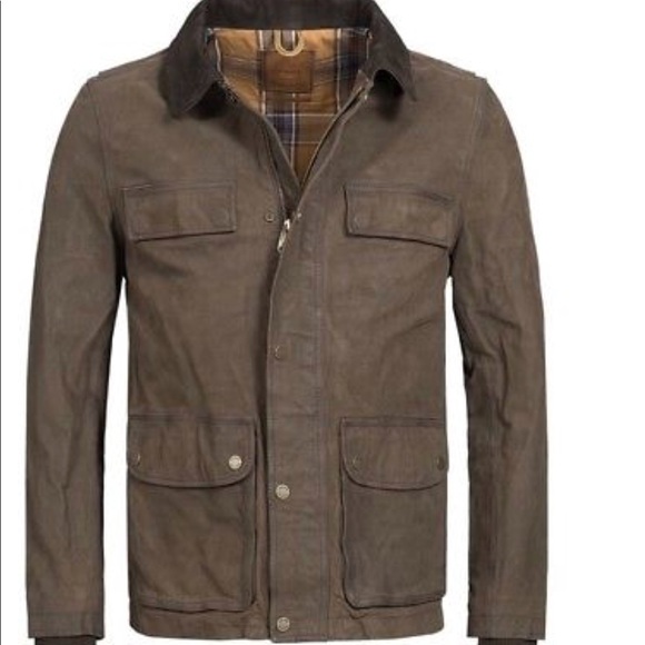 Timberland | Jackets & Coats | Mens Tenon 0real Waxed Cow Leather Field ...